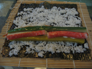 Wen's Delight: Korean Rice Roll - Kimbap